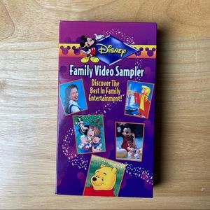 Disney | Other | Disney Vhs Sampler | Poshmark